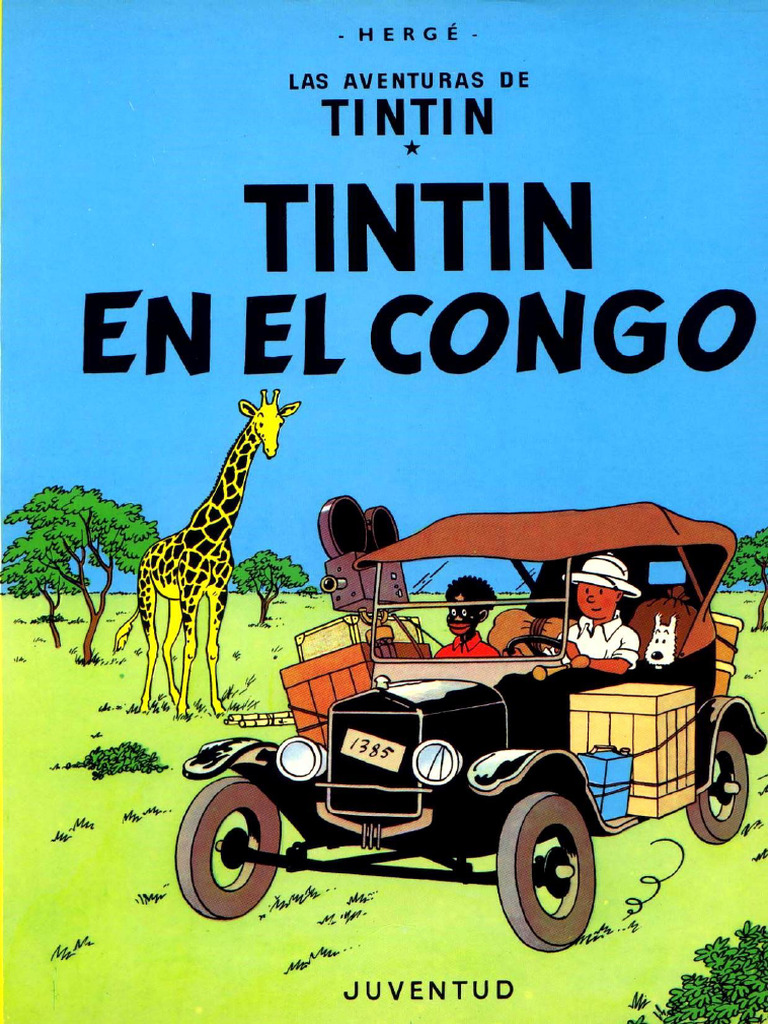 Tintin Congo Mejorado Paginas 1 5 | PDF