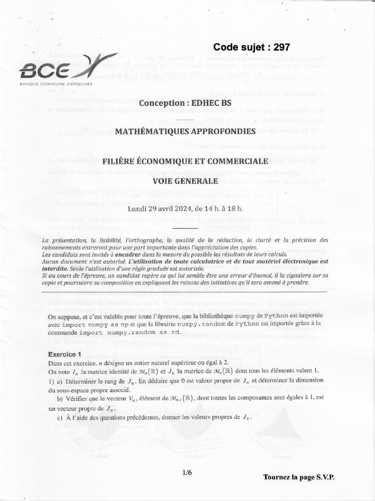 2024 Appro Edhec Scan | PDF