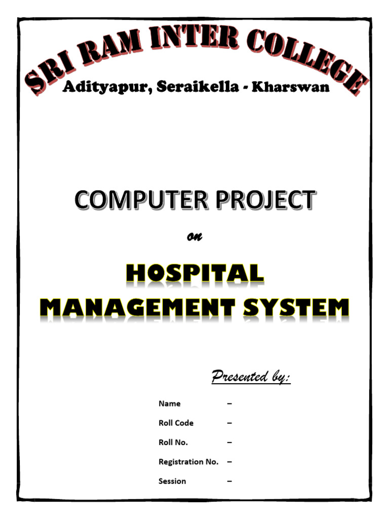 Hospital Management System | PDF | Patient | Hospital