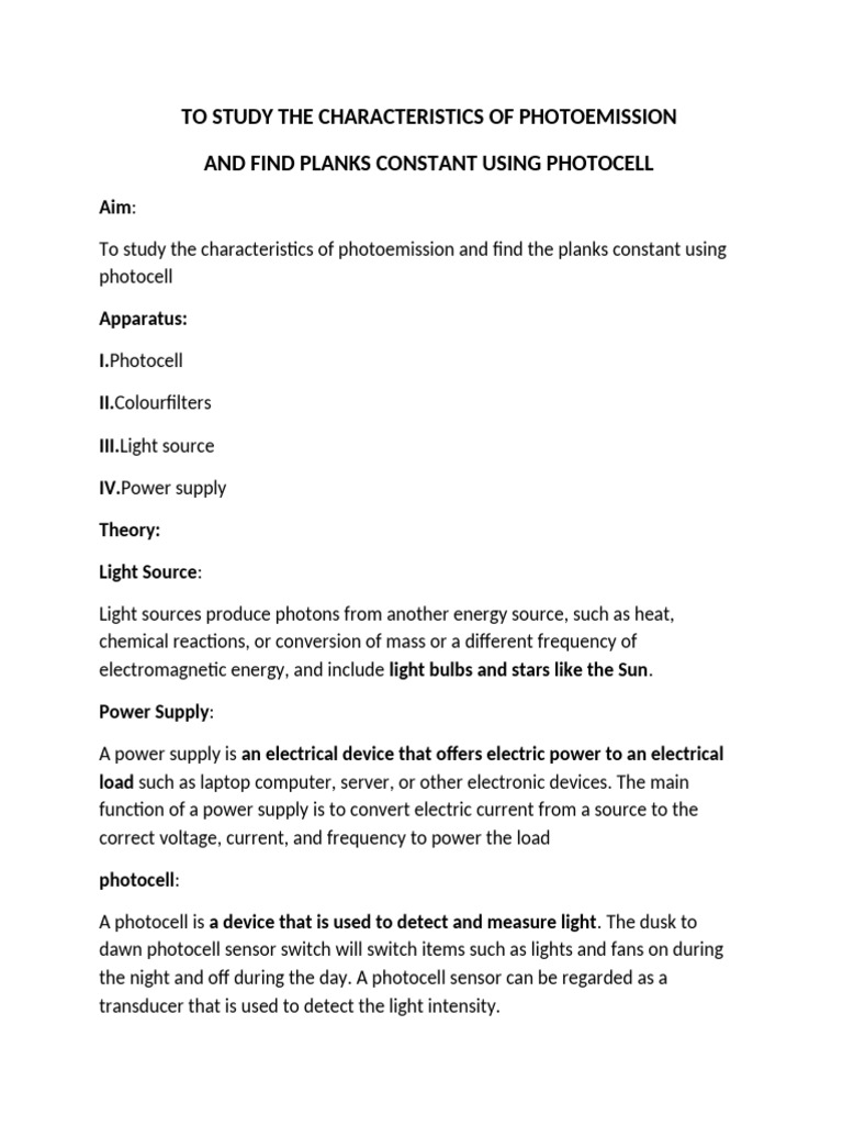 Noor Photoelectric Effect | PDF | Photoelectric Effect | Electron