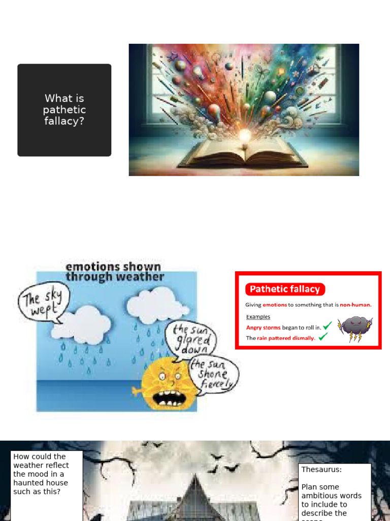 Understanding Pathetic Fallacy in Writing | PDF