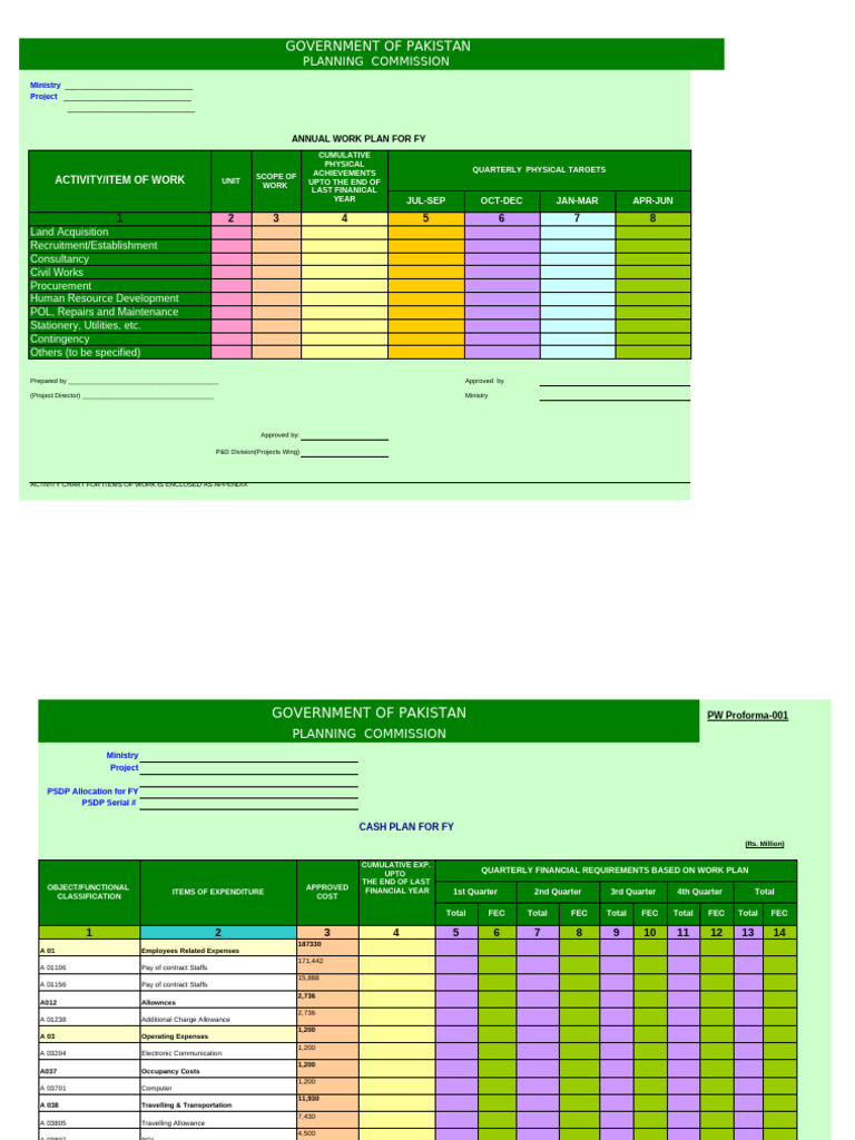 Cash-Work Plan (Profarma) 2 | PDF | Economies