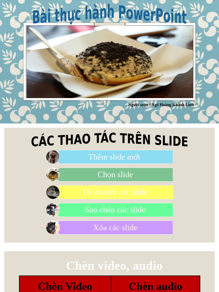 Bài TH PowerPoint | PDF