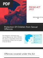 POCSO Act 2012 Presentation | PDF