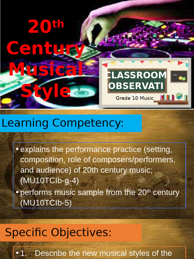 q1 Music10 New Musical Styles | PDF | Electronic Music | Musical ...