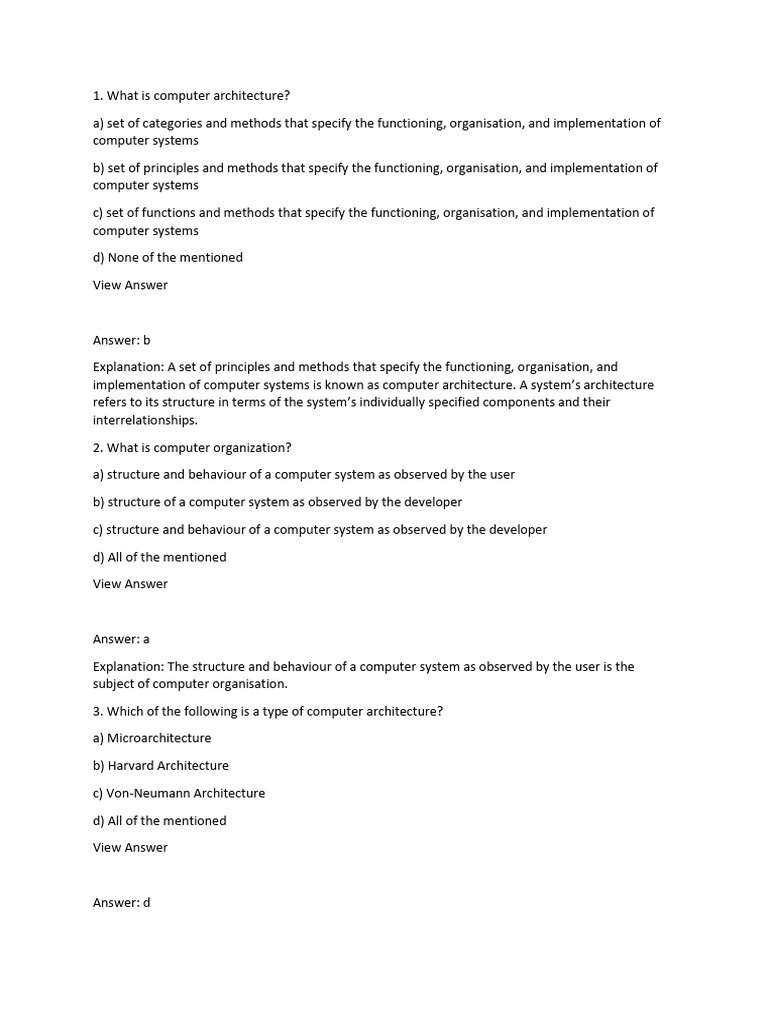 Cos 243 Practice Questions | PDF | Cpu Cache | Central Processing Unit