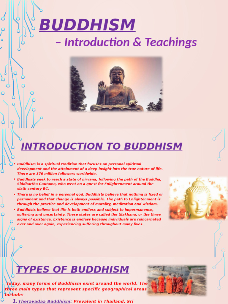 Buddhism - Introduction & Teaching | PDF | Noble Eightfold Path ...