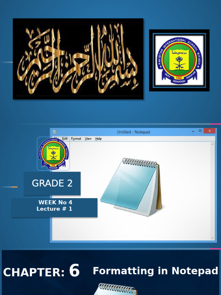 Lec1 Week4 Grade2 Computer | PDF