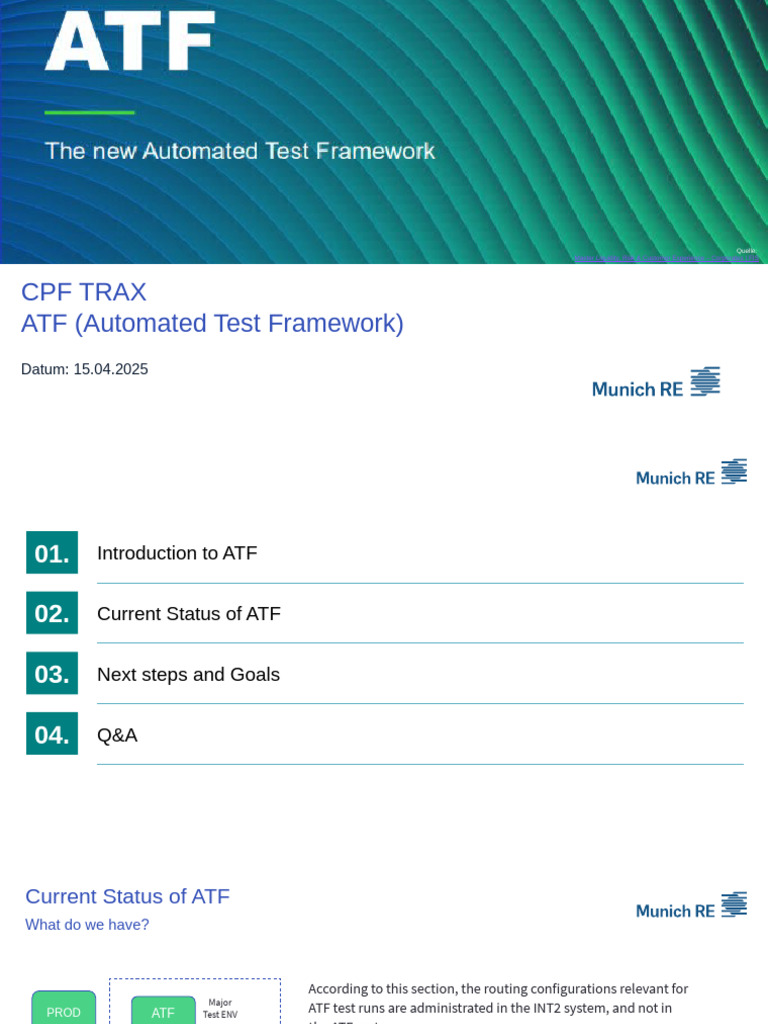 CPF TRAX - ATF Presentation | PDF | Information Technology Management ...