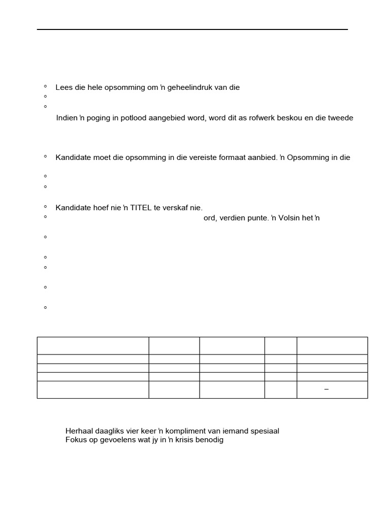Opsomming Answer | PDF