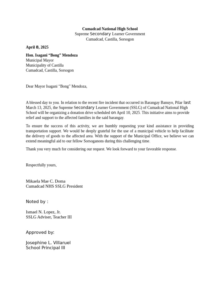 Municipal Letter - 071754 1 2 2 | PDF