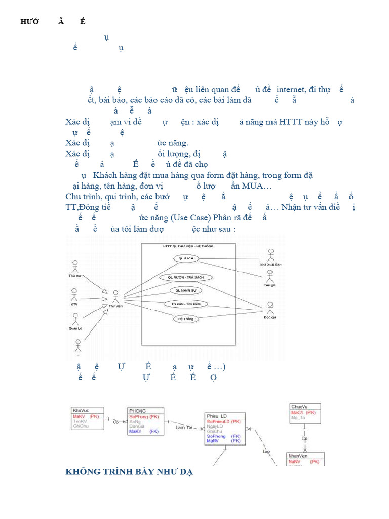 HƯỚNG DẪN VIẾT BÁO CÁO MÔN CSDL NÂNG CAO | PDF