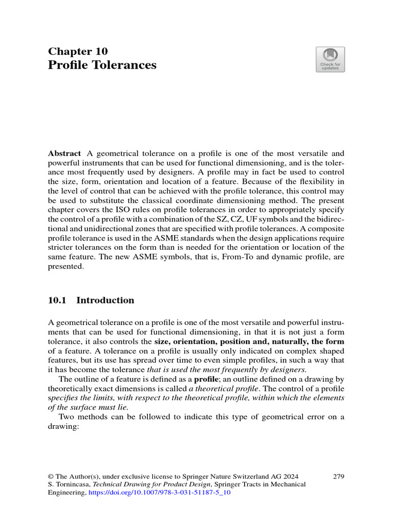 Understanding Profile Tolerances | PDF | Engineering Tolerance ...