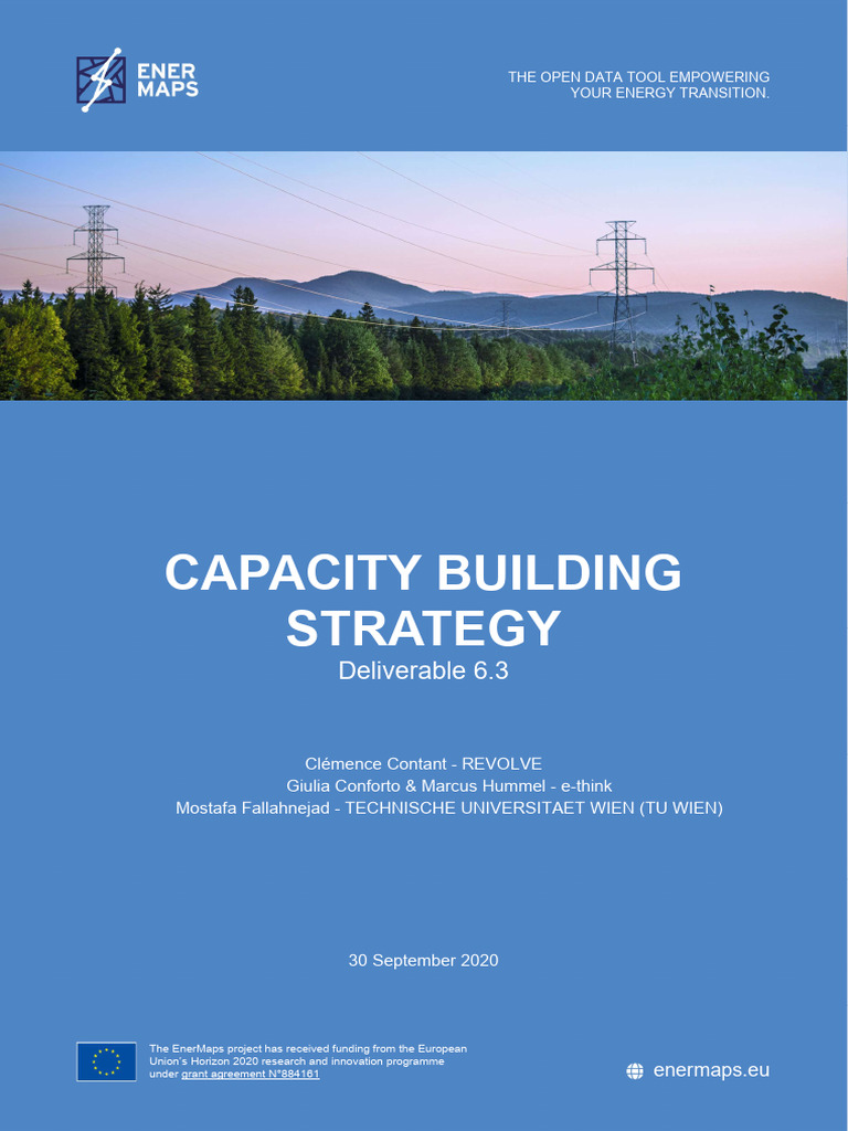 EnerMaps D6.3 Capacity Building Strategy | PDF | Innovation | Capacity ...