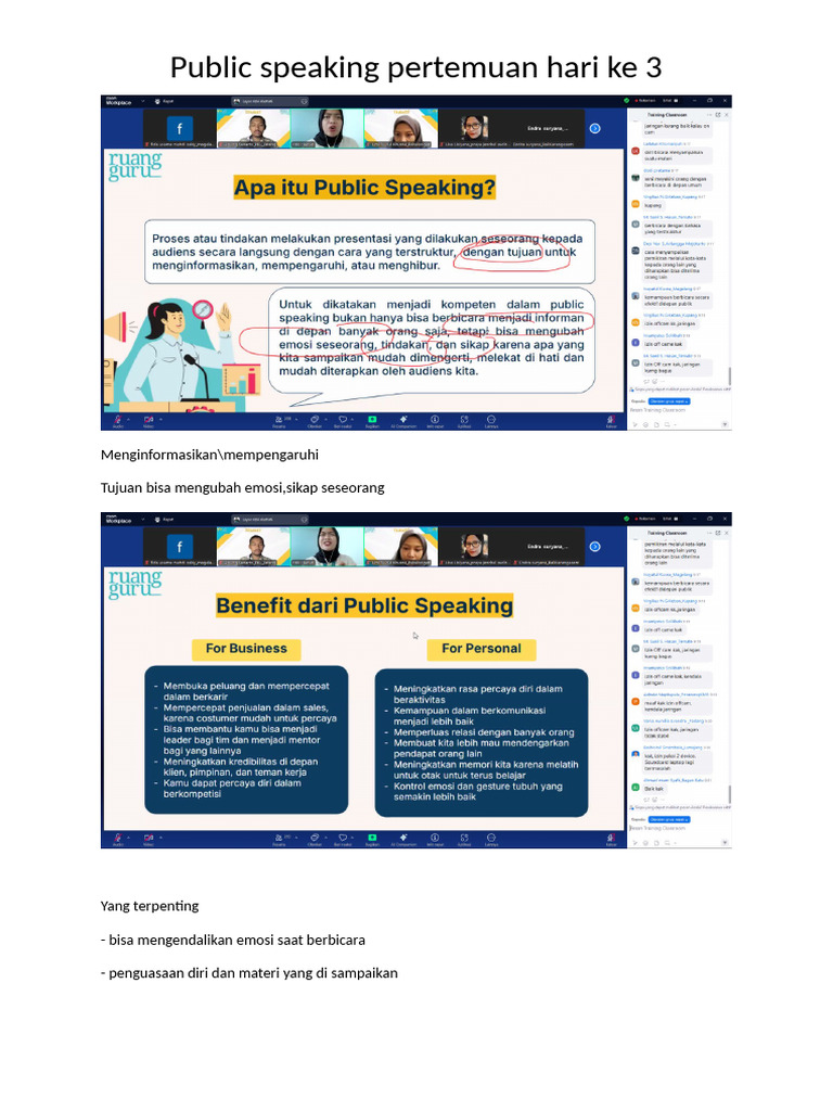 Public Speaking | PDF