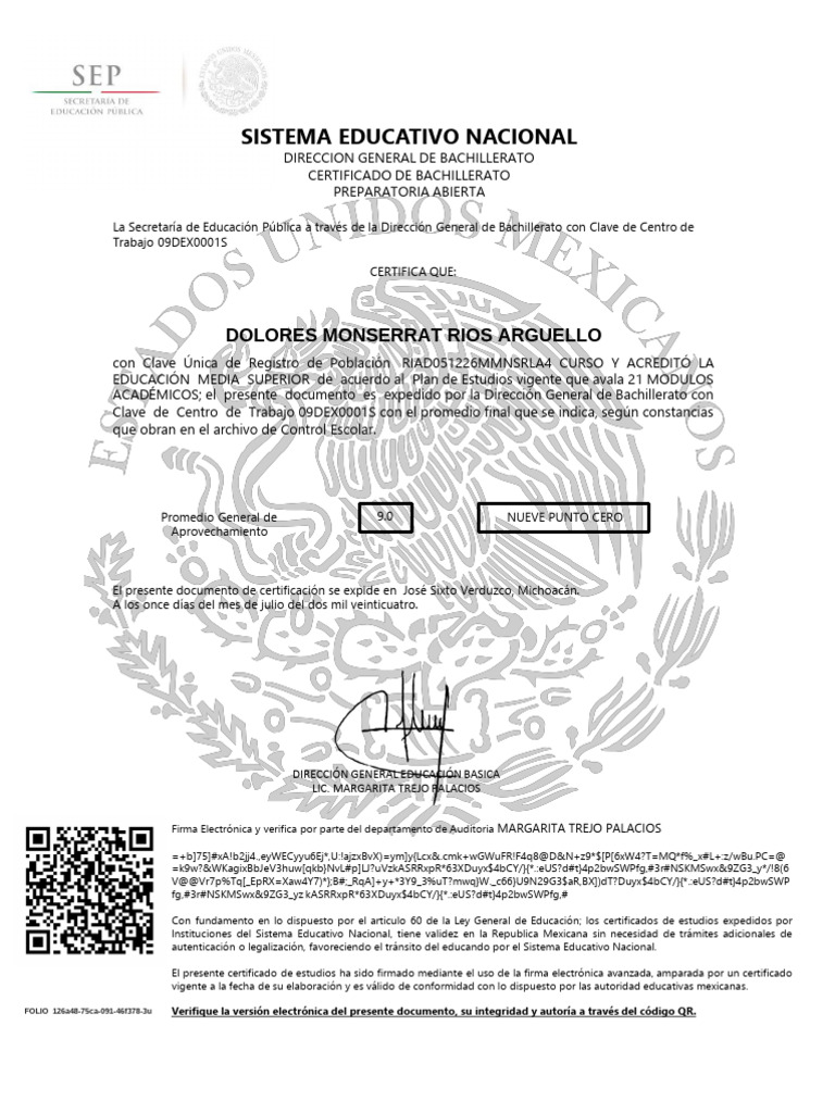 Null Prepa 9.0 Dolores Monserrat Rios Arguello | PDF | México