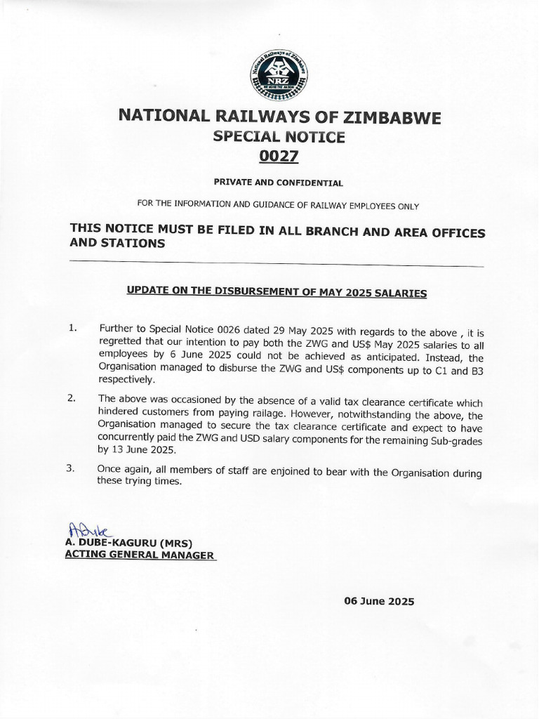 Special Notice 0027 | PDF