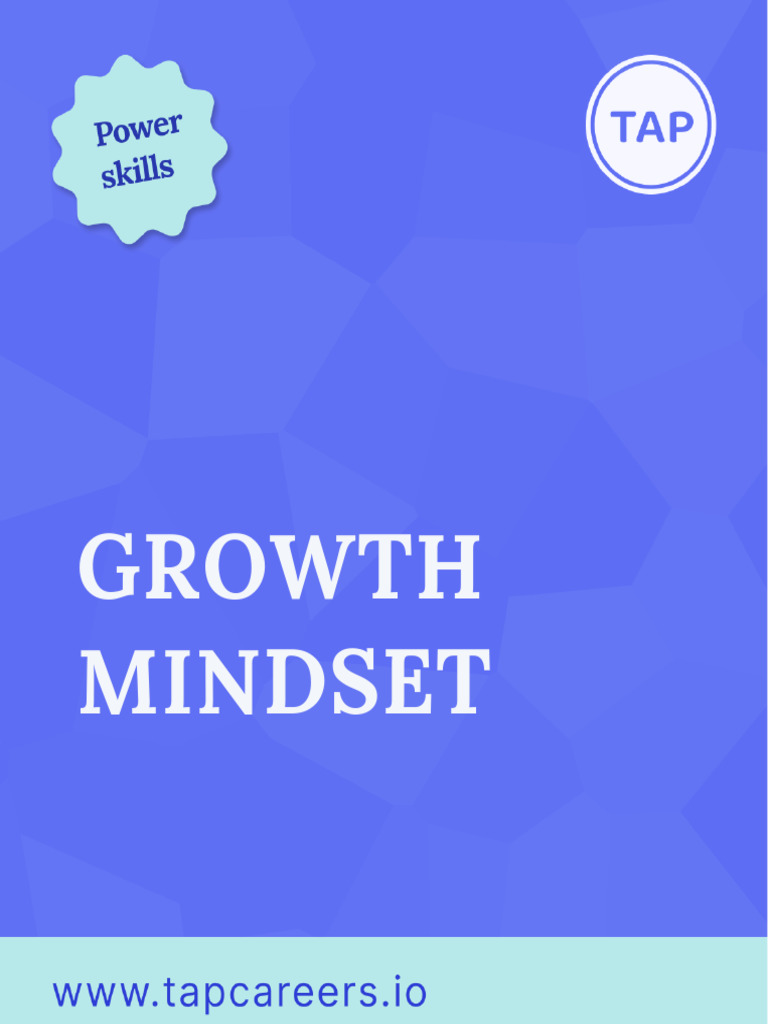 Growth Mindset | PDF