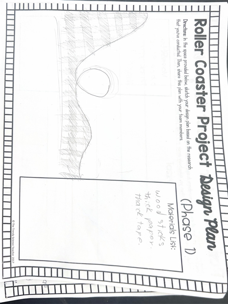 Roller Coaster Project Design Plan | PDF