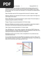 Surface Area of Elbows and Caps | PDF | Area | Surface Area