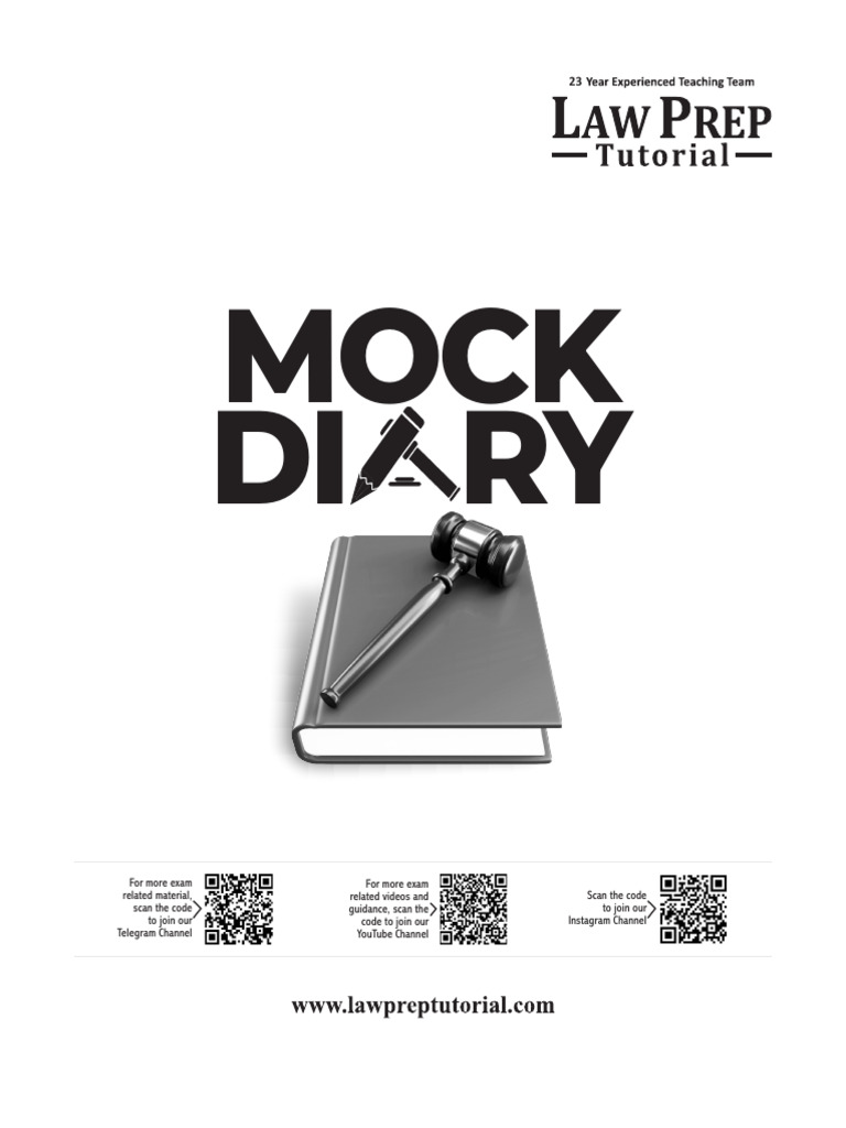 Mock Diary-1713252837 | PDF | Accuracy And Precision | Reason