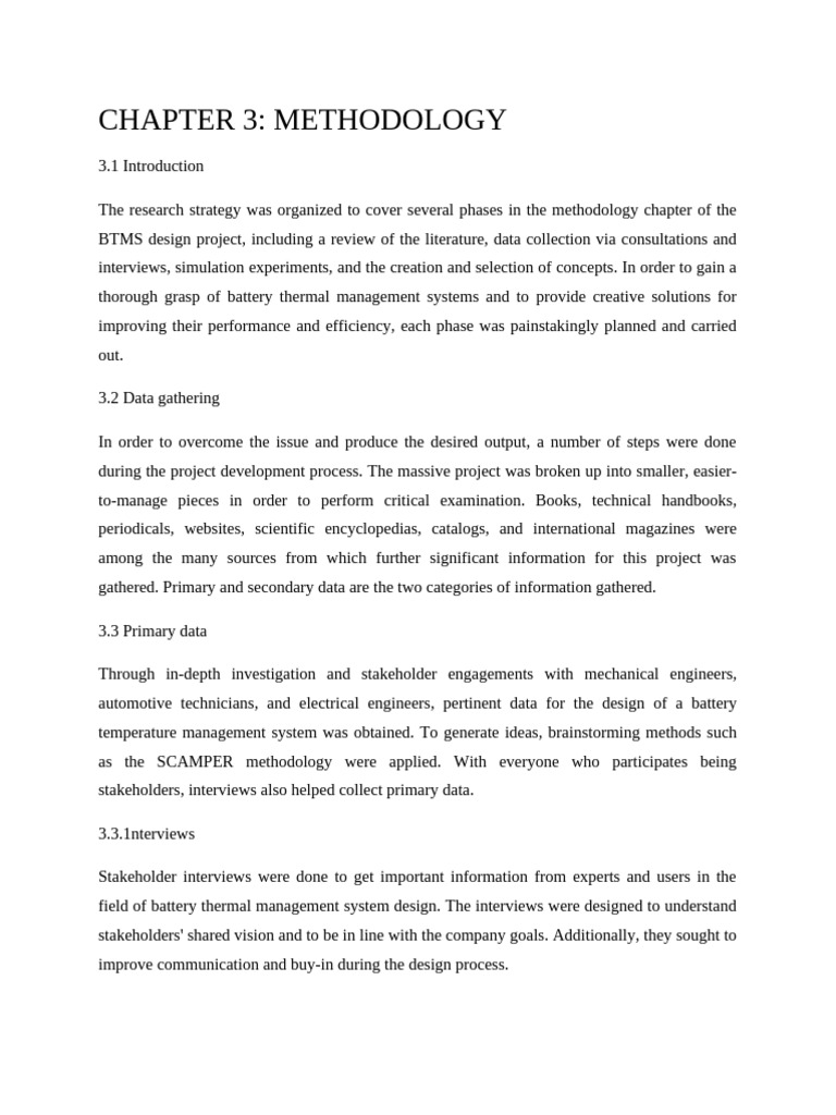 Chapter Three Battery Thermal Management System | PDF | Heat | Temperature