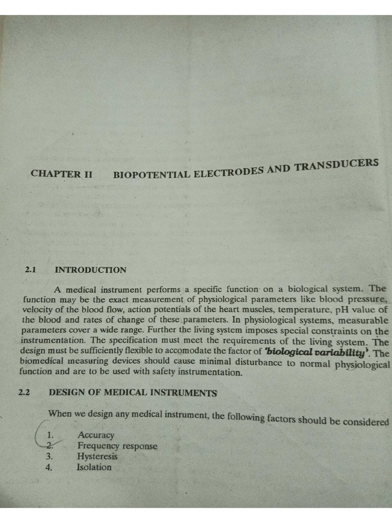 Biomedical - Electrodes | PDF