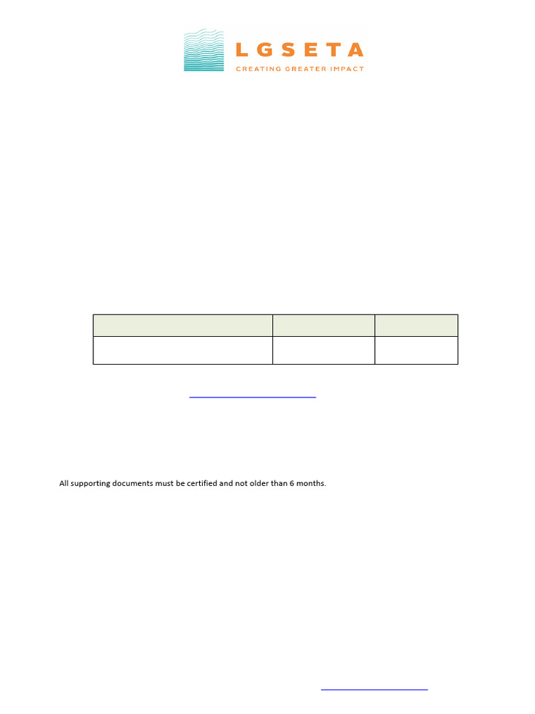 Bursary Advert October 2023 | PDF