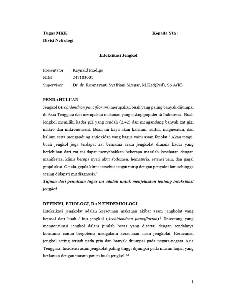 Tugas Nefro RAP | PDF