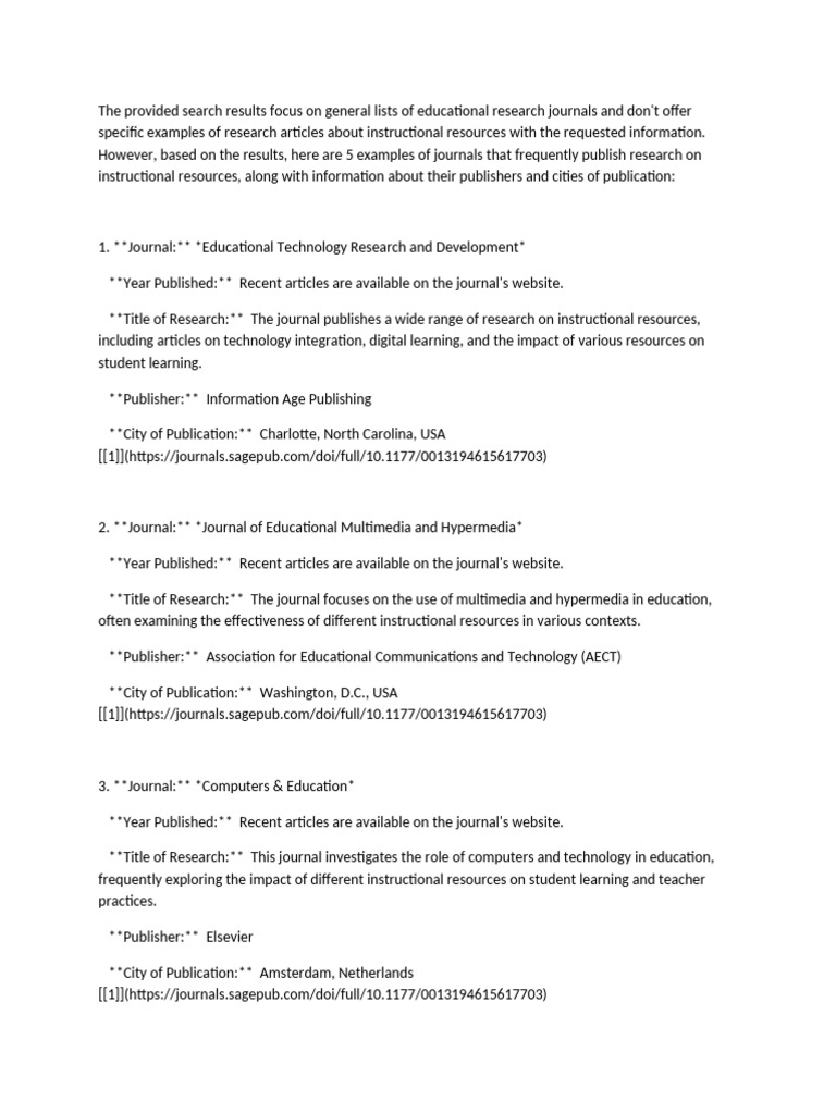 Research Journals | PDF | Multimedia | Learning