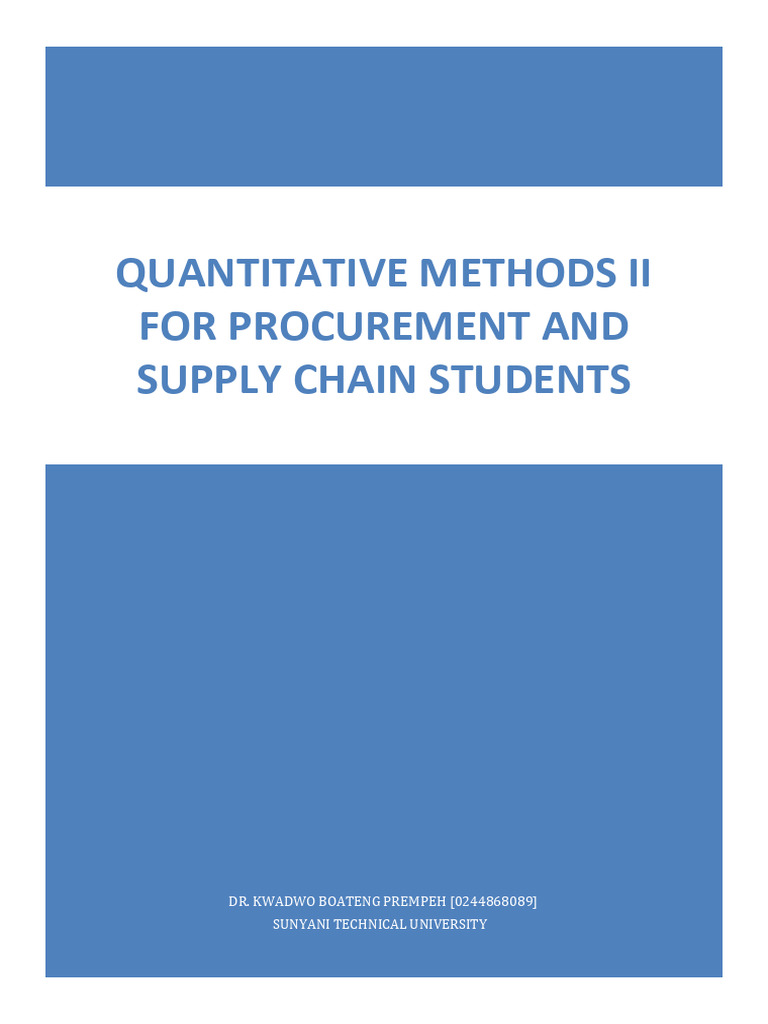 Quantitative Methods Ii - 2022 - 23 | PDF | Cost Of Living | Price Indices