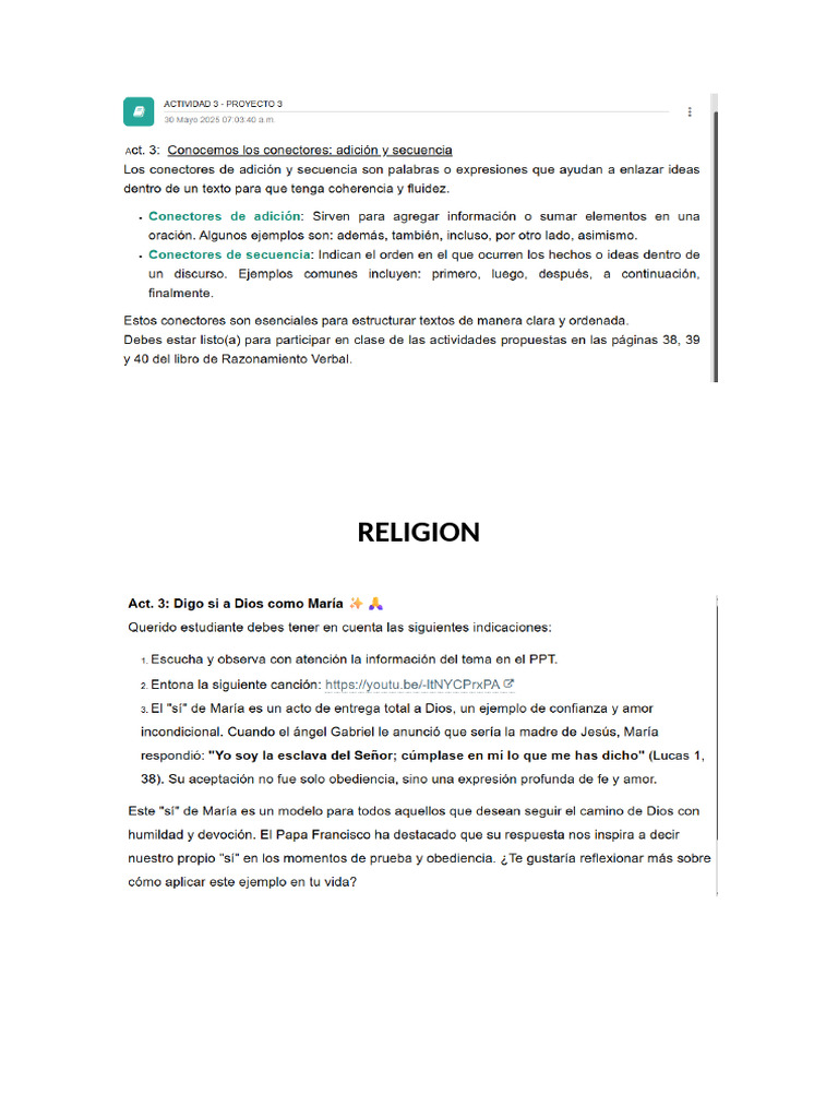 Tareas de Chris | PDF