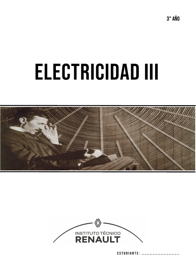 Cuadernillo Electricidad III FINAL - 2025 | PDF | Imán | Transformador