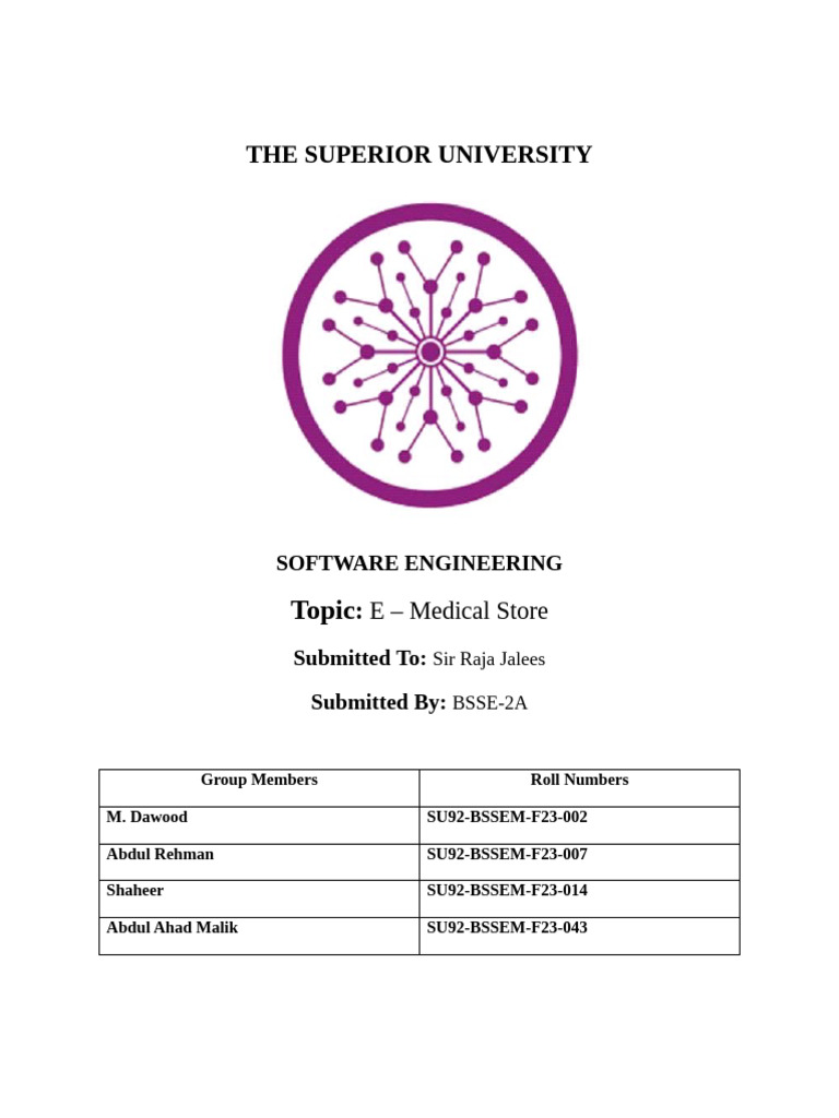 Se Final Project (Shaheer Group) | PDF | Online Shopping | Supply Chain