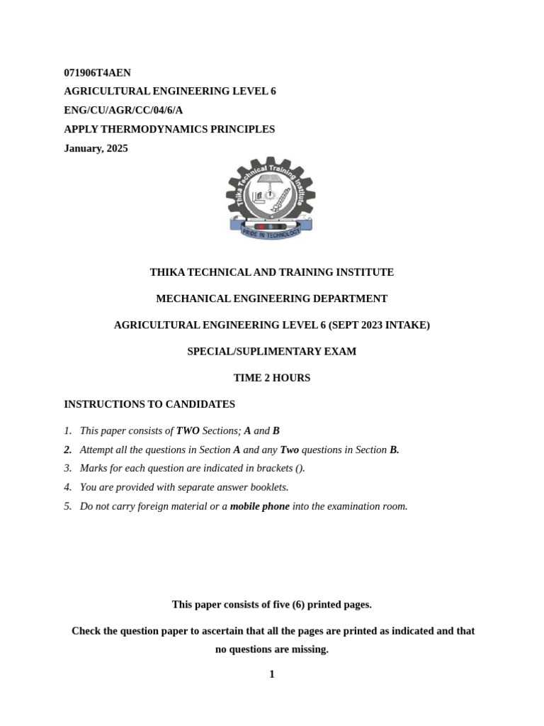 Apply Thermodynamics Principles | PDF | Gases | Heat