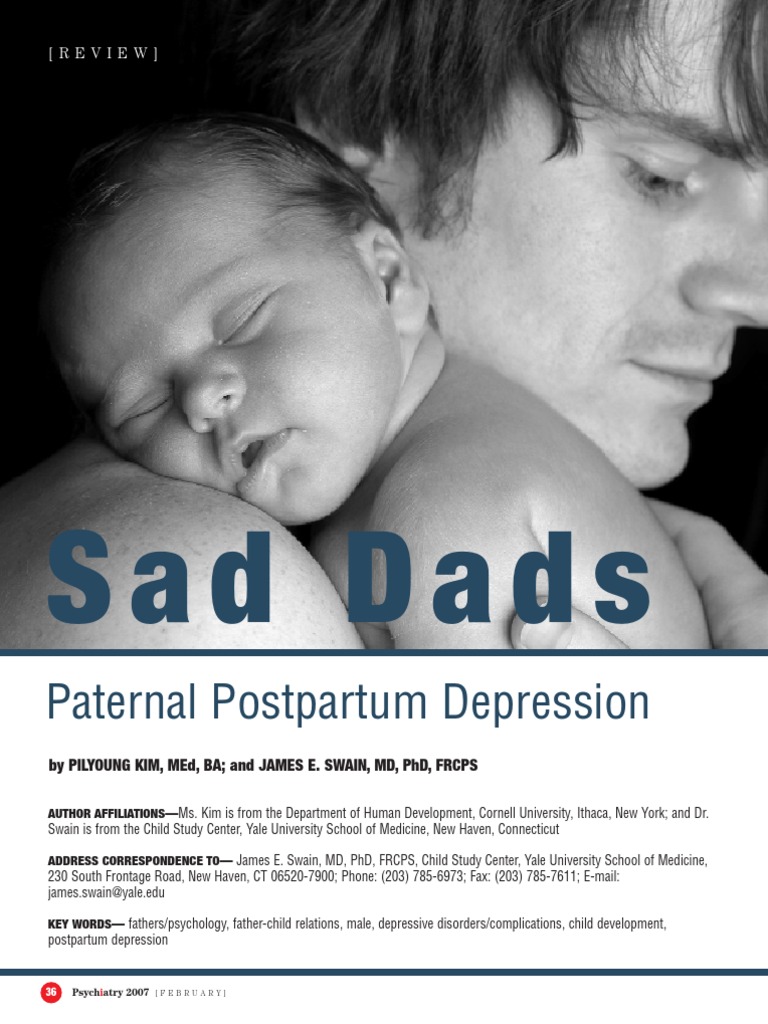 Paternal Postpartum Depression | PDF | Postpartum Depression | Major Depressive Disorder