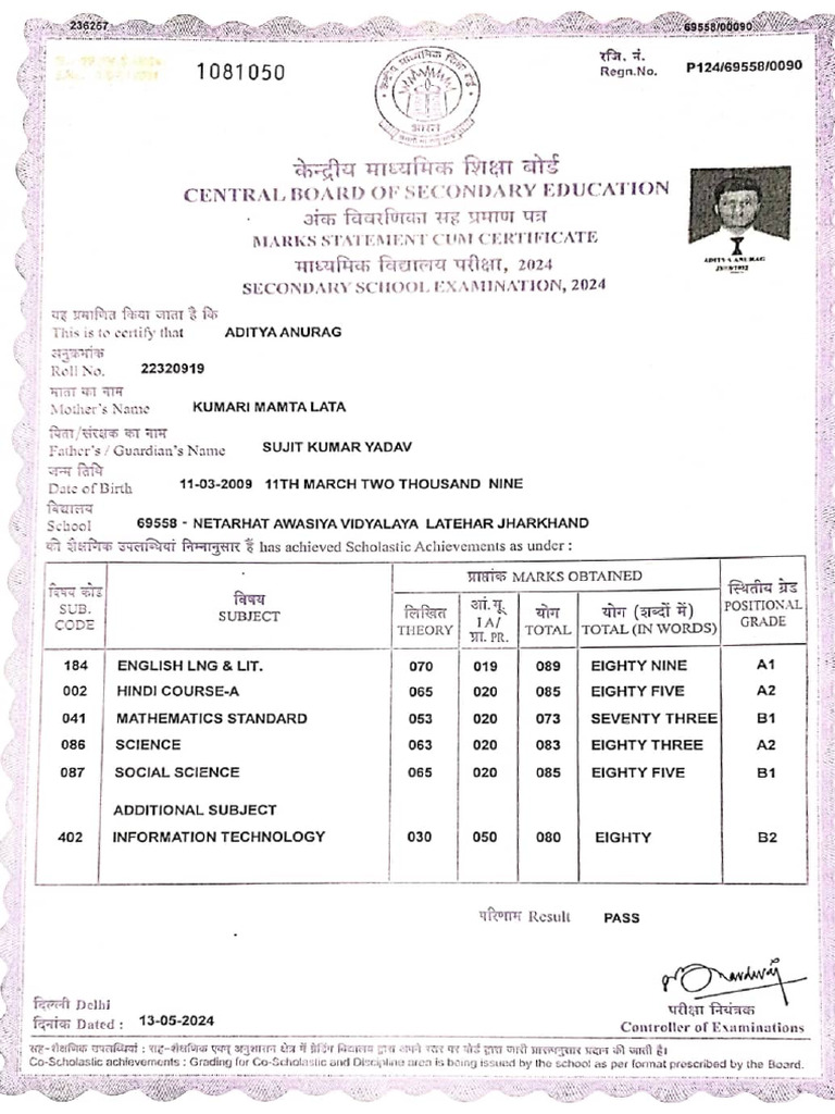Board Certificate | PDF