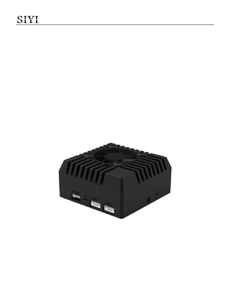 SIYI AI Tracking Module II User Manual v1.0 | PDF | Artificial ...