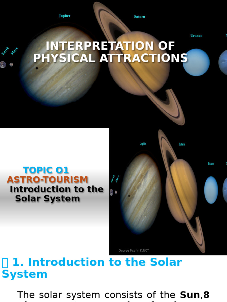 Physical Attractions Interpretation MSAFIRI | PDF | Planets | Solar System
