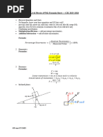 As Level Physics 9702 Complete Notes | PDF