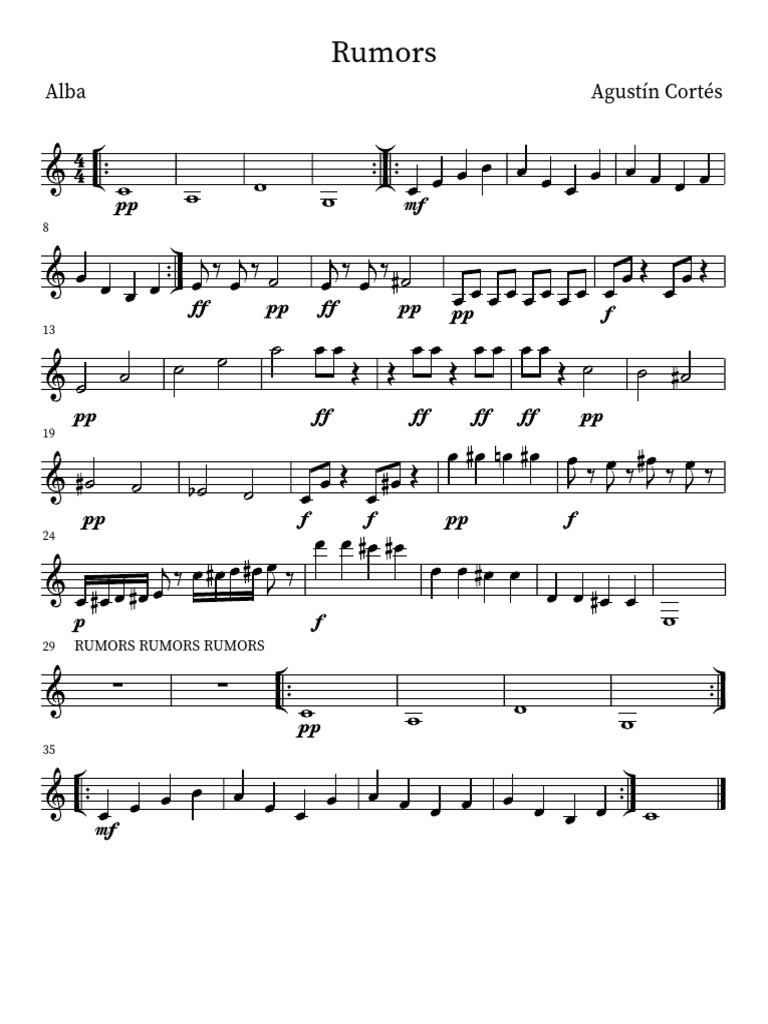 Rumors | PDF