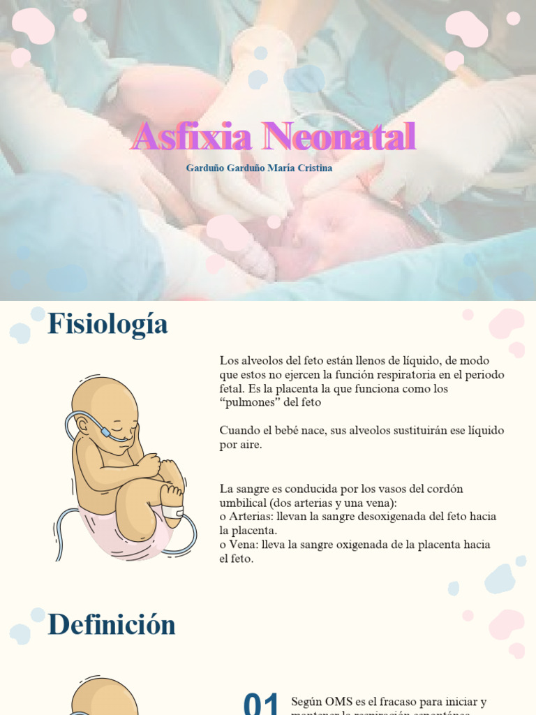 Asfixia Neonatal | PDF | Feto | Placenta