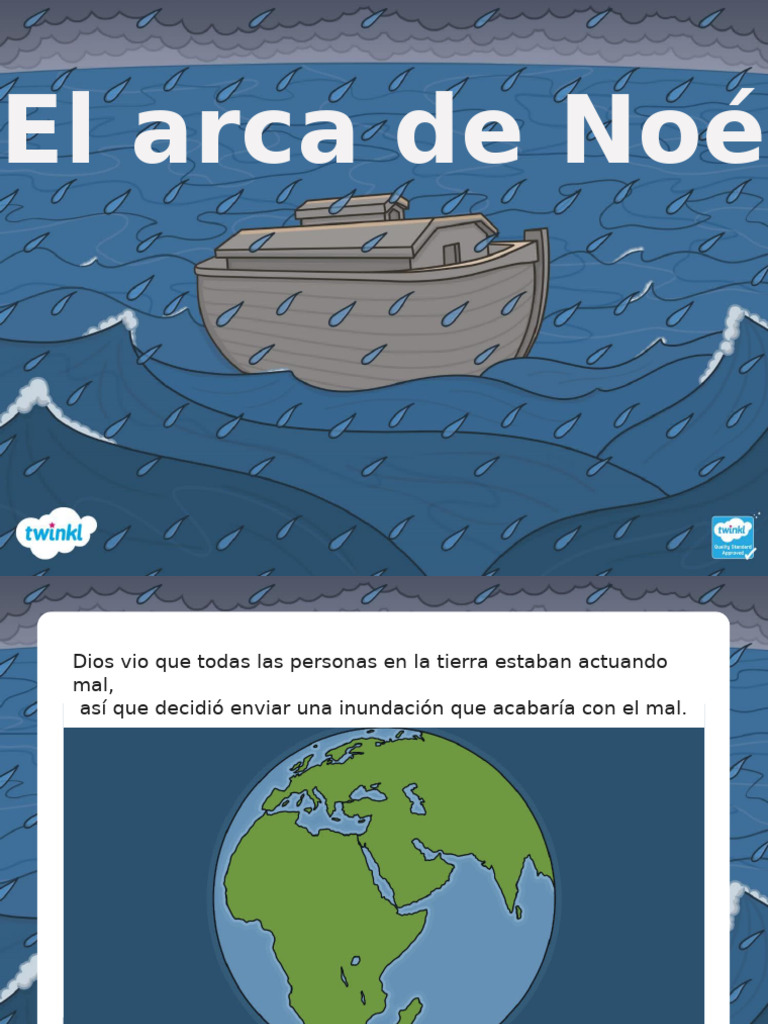 Historia del Arca de Noé y el Diluvio | PDF