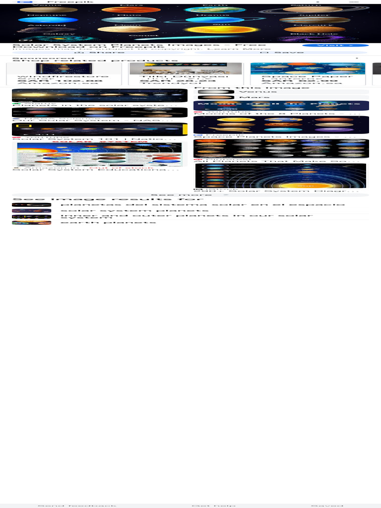 Free Solar System Planet Images | PDF