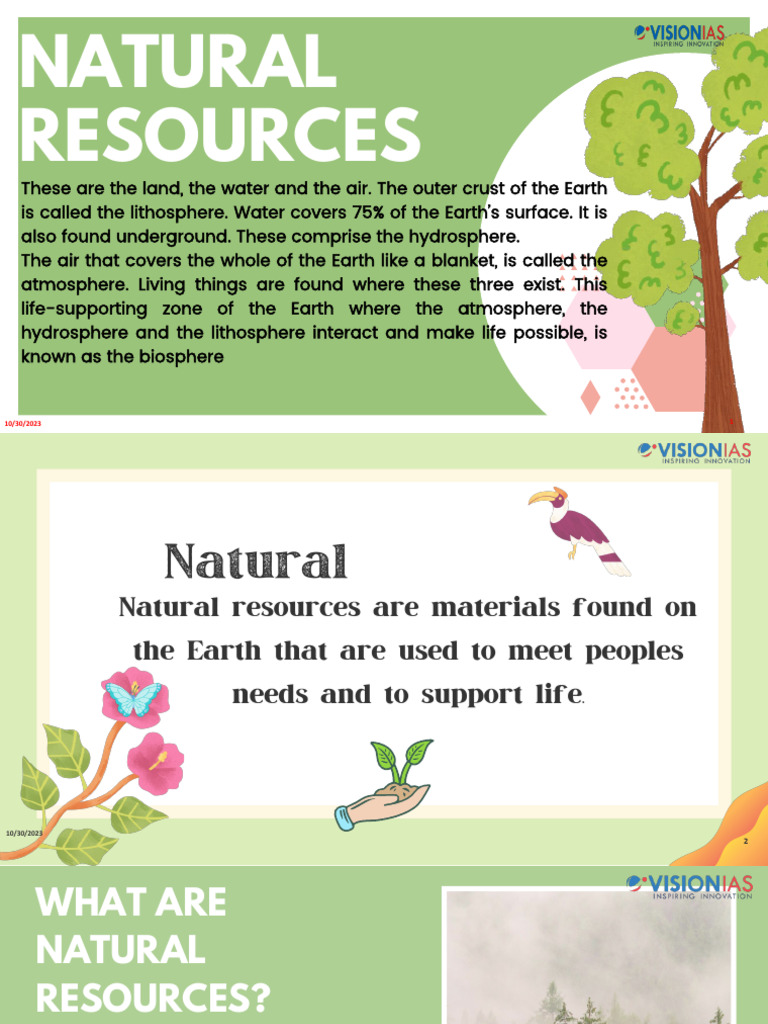 Classroom 5 Natural Resources | PDF | Ecosystem | Earth