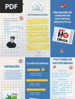 TRiptico de Sustancias Psicoactivas | PDF | Drogas | Drogas Psicoactivas