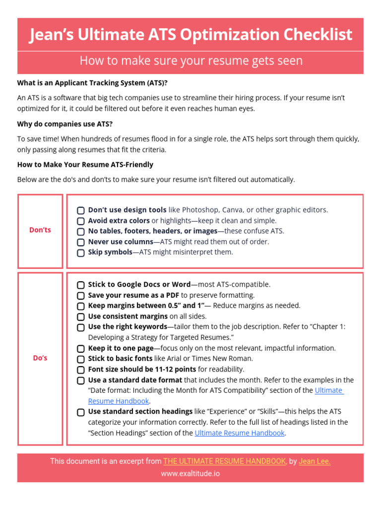 Resume Ats Check | PDF