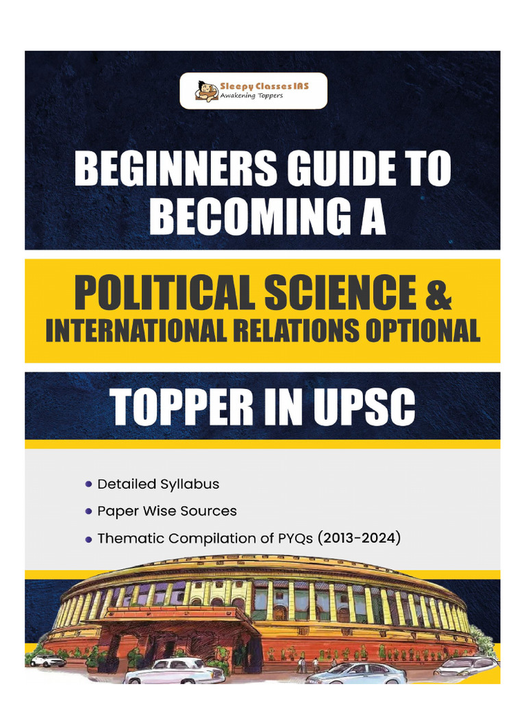 Beginners Final PSIR PYQs 2013 2024 | PDF