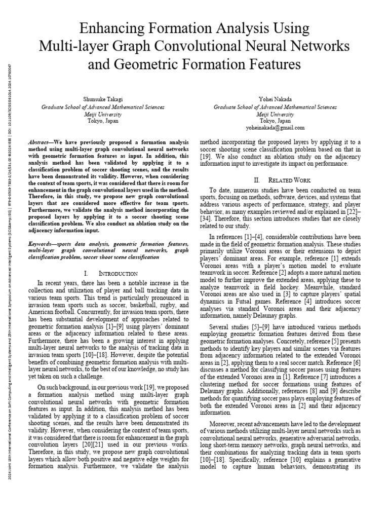 Enhancing Formation Analysis Using Multi-Layer Graph Convolutional Neural Networks and Geometric ...