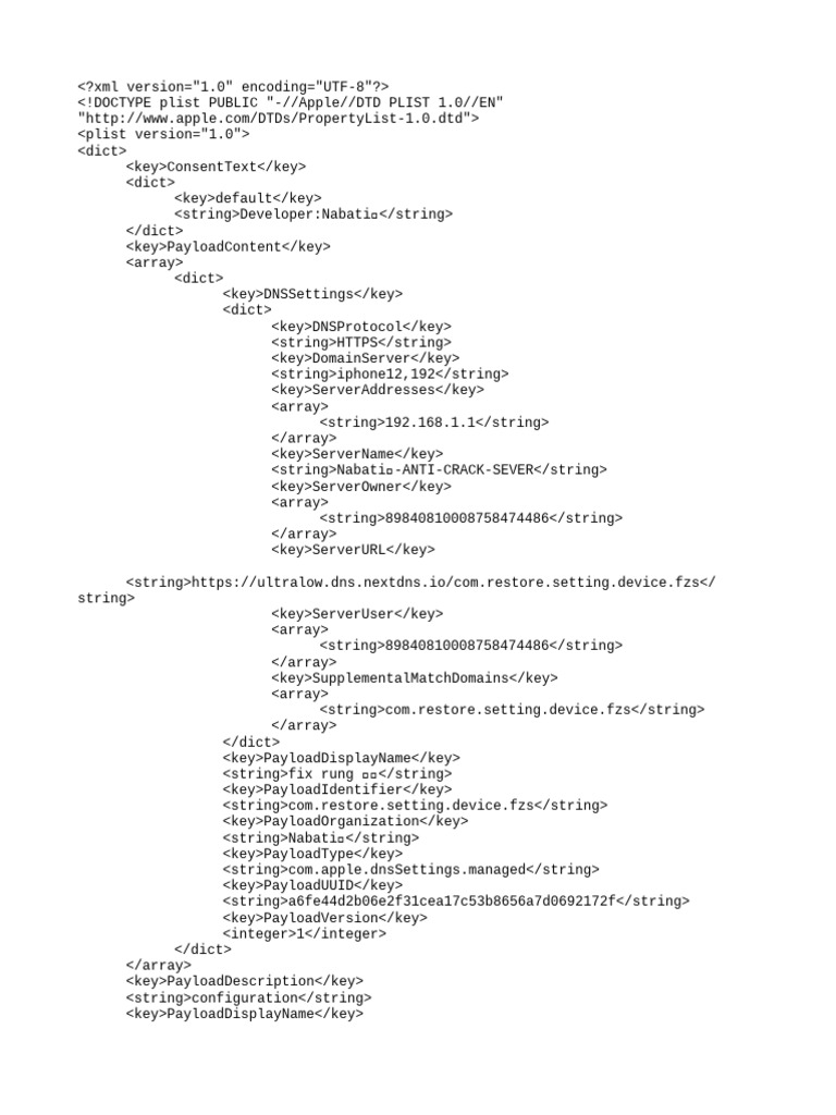 Fix Rung, Lố Demo Nabati | PDF